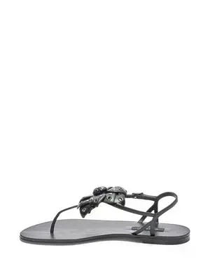 Casadei Stud-embellished Flat Sandals
