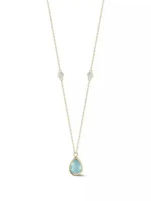 Mateo Diamond And Blue Topaz Necklace