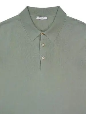 Boglioli Ribbed Hem Polo Shirt