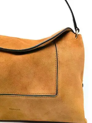 WANDLER Suede Shoulder Bag