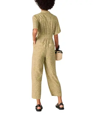 Whistles Kelly Tiger Flame Jumpsuit