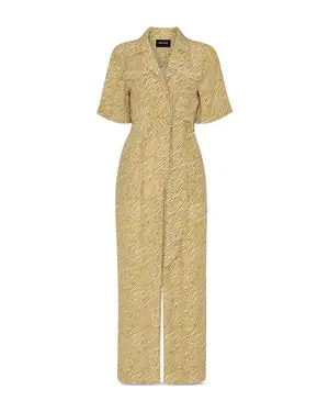 Whistles Kelly Tiger Flame Jumpsuit