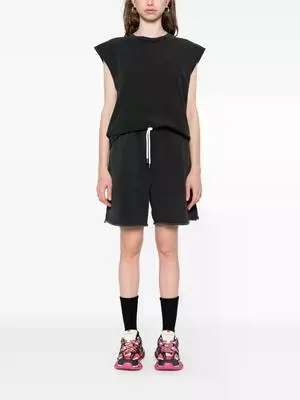 PURPLE BRAND Cotton Fleece Shorts
