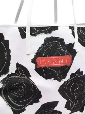 Marni Floral-printed Large Tote Bag
