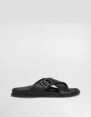 Dolce & Gabbana Embossed Sandals For Men