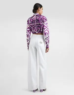 Dolce & Gabbana Majolica-print Poplin Shirt - Multicolor