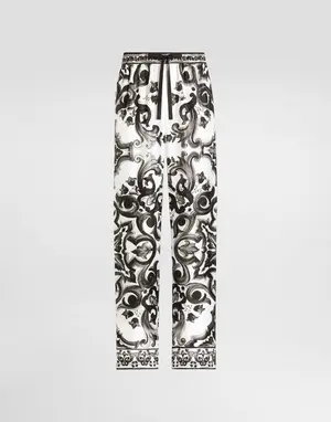 Dolce & Gabbana Printed Pants For Men