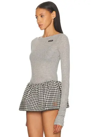 Miu Miu Strapless Top