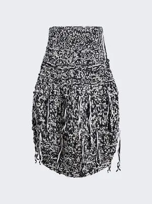 Khaite Inna Knit Skirt - Blue