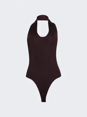 Khaite Toto Bodysuit Grey
