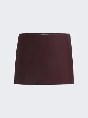 Khaite Jett Skirt - Almandine