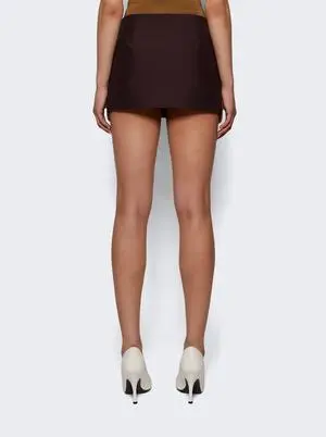 Khaite Jett Skirt - Almandine