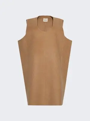 Khaite Nyona Mini Dress - Camel