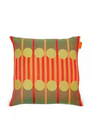 YINKA ILORI Aami Geometric-pattern Cushion - Red
