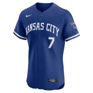 Nike Bobby Witt Jr. Kansas City Royals Mlb Elite Jersey - Blue