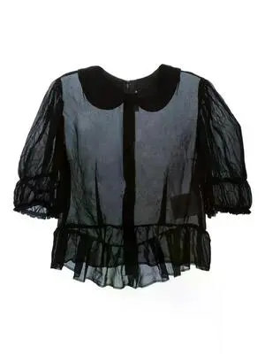 Comme Des Garçons Sheer Blouse