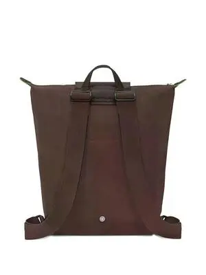 Longchamp Le Pliage Foldable Backpack - Brown