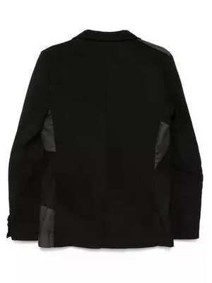 BLACK COMME DES GARÇONS Patchwork Pinstripe Blazer