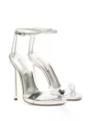 Casadei 120mm Metallic Heeled Sandals