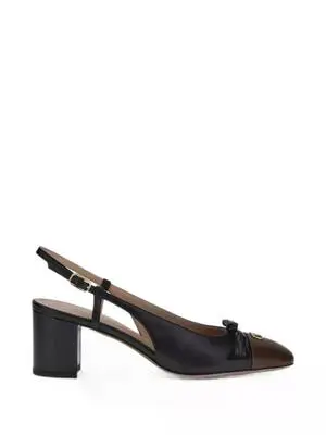 Valentino Garavani Valentino Garavani Kidskin Slingback Pumps Black