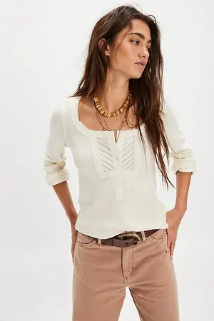 Free People Henley Blouses