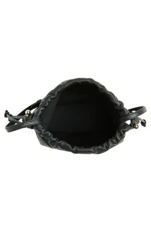 Strathberry Drawstring Leather Crossbody Bag