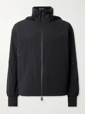Moncler Shell Hooded Jacket - Black