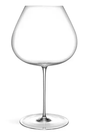 ORREFORS Frantzén Set Of 2 Handmade Mature Wine Glasses - Clear
