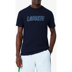 Lacoste Logo Regular Fit Performance Graphic T-shirt