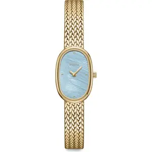 BREDA Jane Tethered Mesh Strap Watch - Gold