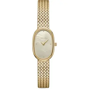 BREDA Jane Tethered Mesh Strap Watch - Gold