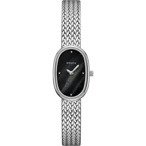 BREDA Jane Tethered Mesh Strap Watch - Stainless Steel