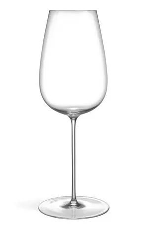 ORREFORS Frantzén Set Of 2 Handmade White Wine Glasses - Clear