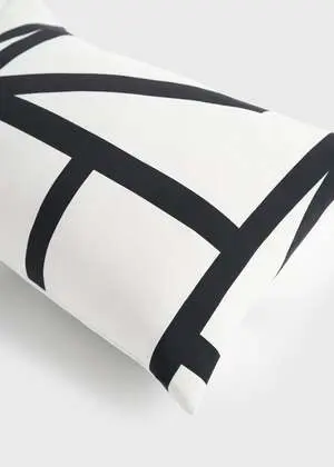 TOTEME Monogram Pillow - White