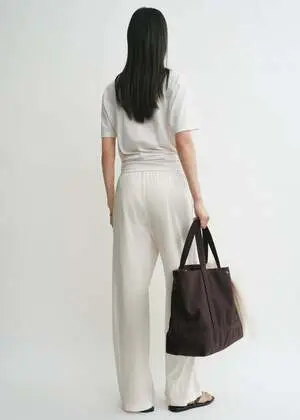 TOTEME Cotton Silk Pj Bottoms
