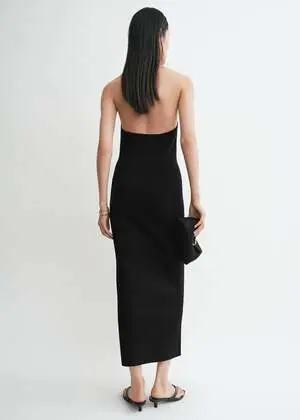 TOTEME Compact Knit Halter Dress