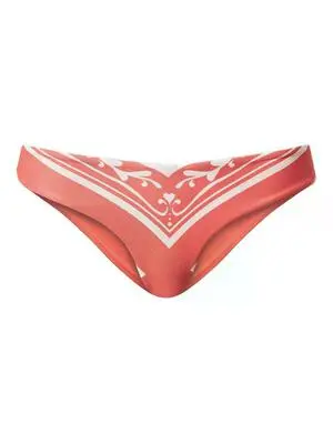 TWINSET Abstract-print Bikini Bottom - Pink