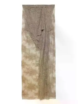 Christopher Esber Floating Lace Dress - Green
