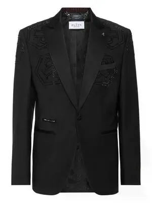 Philipp Plein Rhinestone-embellished Blazer