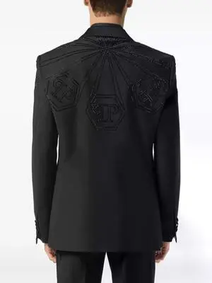 Philipp Plein Rhinestone-embellished Blazer