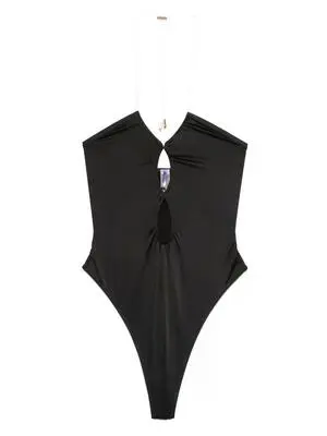 MAISON CLOSE Glow Thong Swimsuit - Black