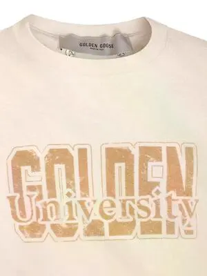 GOLDEN GOOSE Logo-graphic Sweatshirt - Neutrals