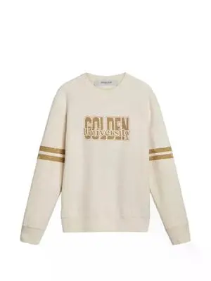 GOLDEN GOOSE Logo-graphic Sweatshirt - Neutrals