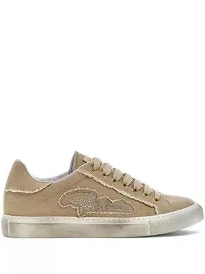 Roberto Cavalli Criss-cross Sneakers For Women