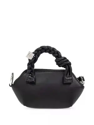 GANNI Leather Top Handle Bag