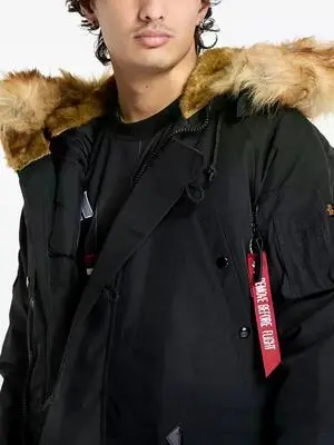 Alpha Industries Explorer Fur-trimmed Parka Jacket