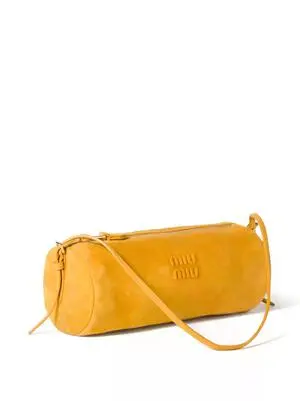 Miu Miu Suede Mini Bag - Yellow