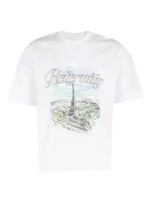 RETERNITY Souvenir Graphic-print T-shirt - White