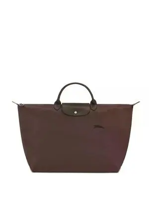 Longchamp Large Le Pliage Green Tote