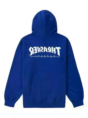 Supreme X Thrasher Graphic-print Hoodie